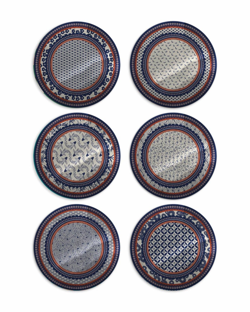 Metal Underplates Japan – Complete set - Emily Evans