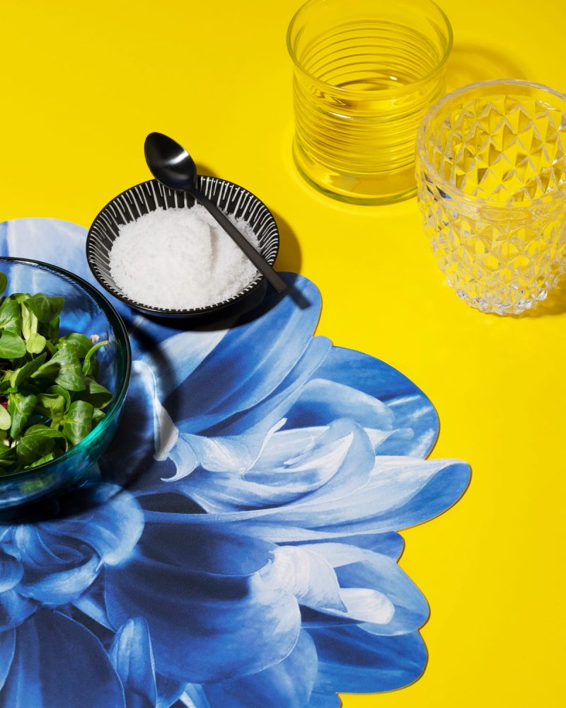 Tovaglietta tonda Bouquet – Fiore arancio - Emily Evans